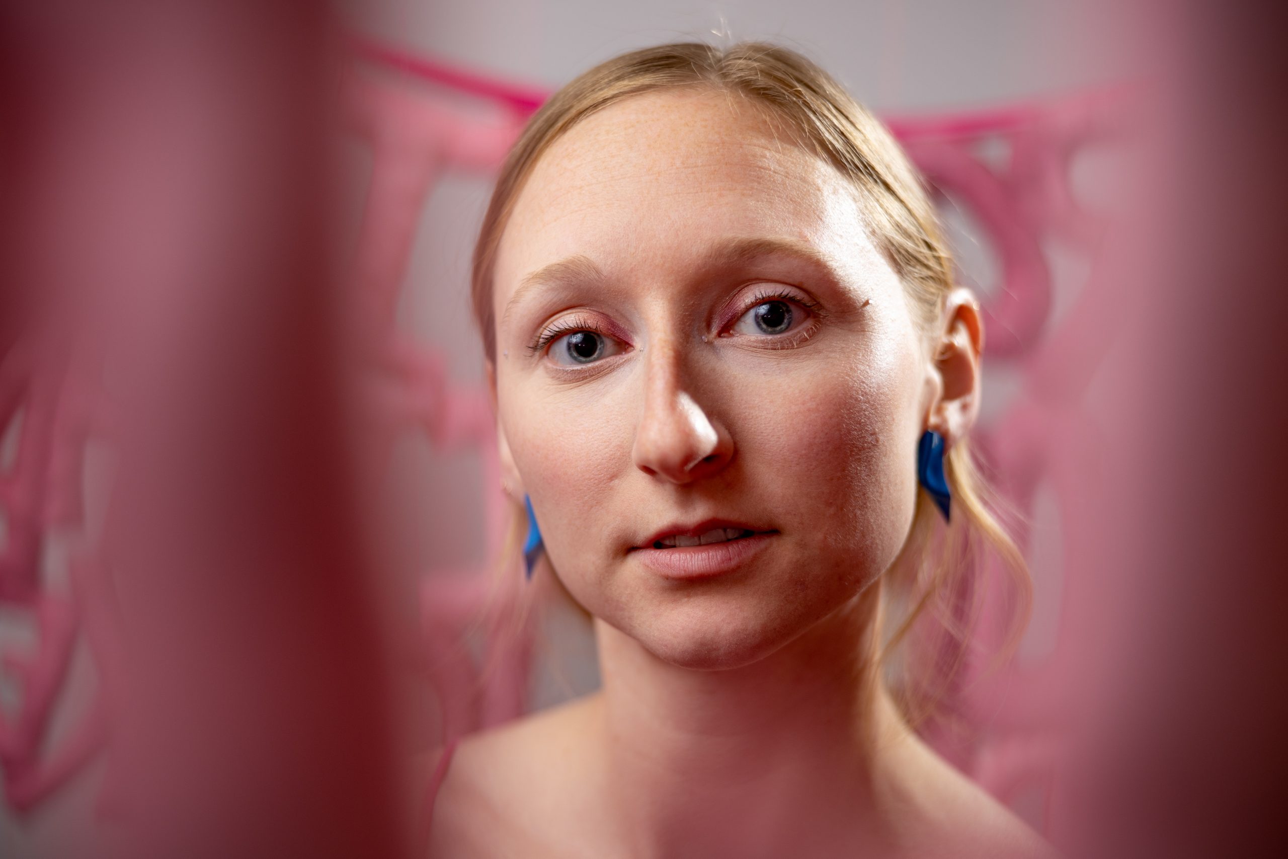 “Placid Thoughts” “From Inside Her Eyelids” - Roberson Museum